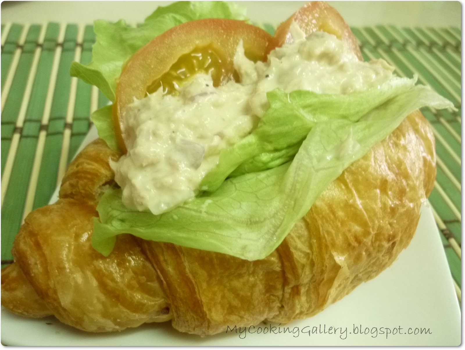 Croissant Tuna Sandwich