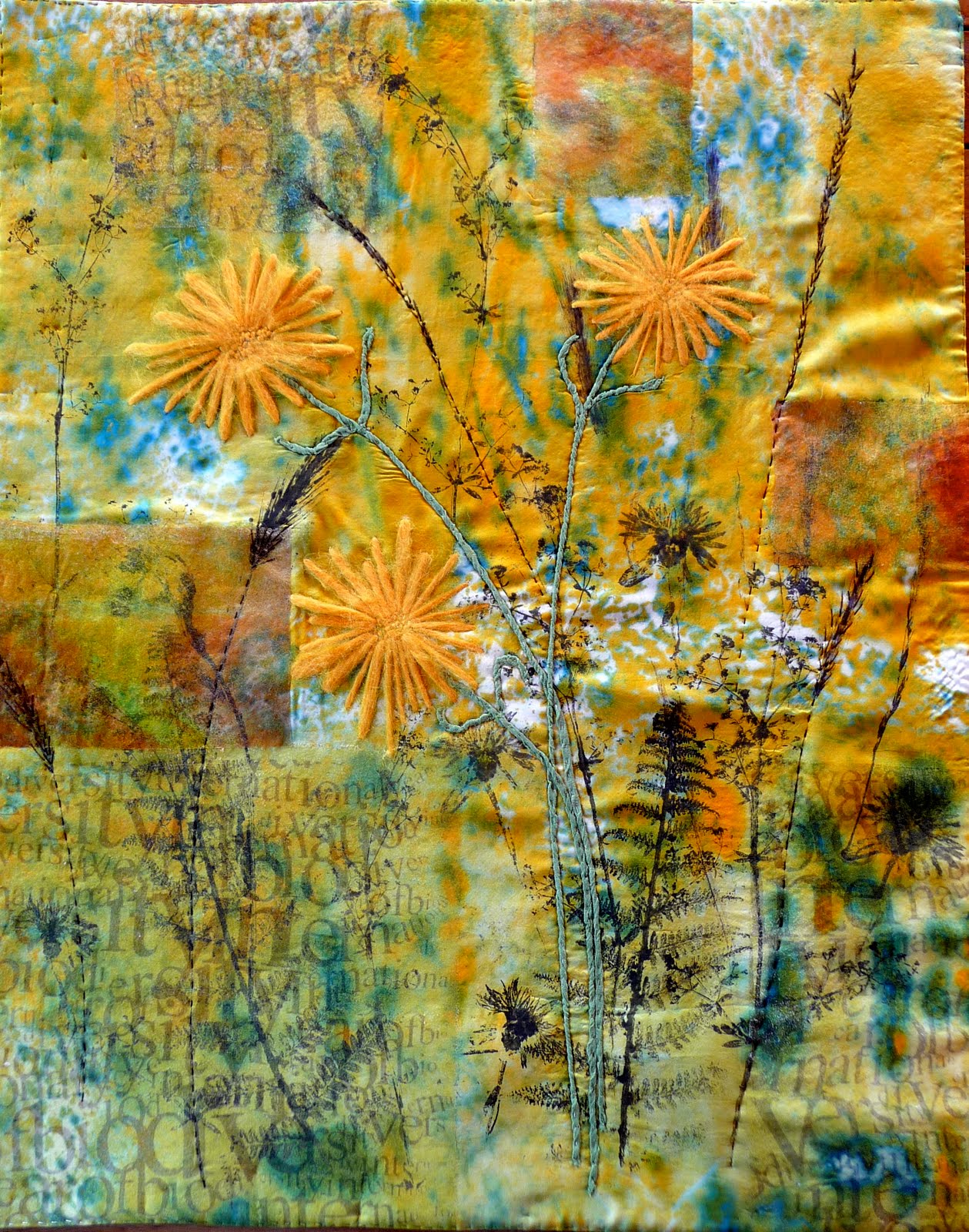 beatextile: Flora/Textile Abstractions