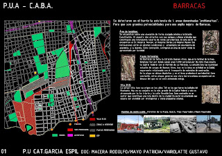 PLAN URBANO AMBIENTAL 2009: BARRACAS