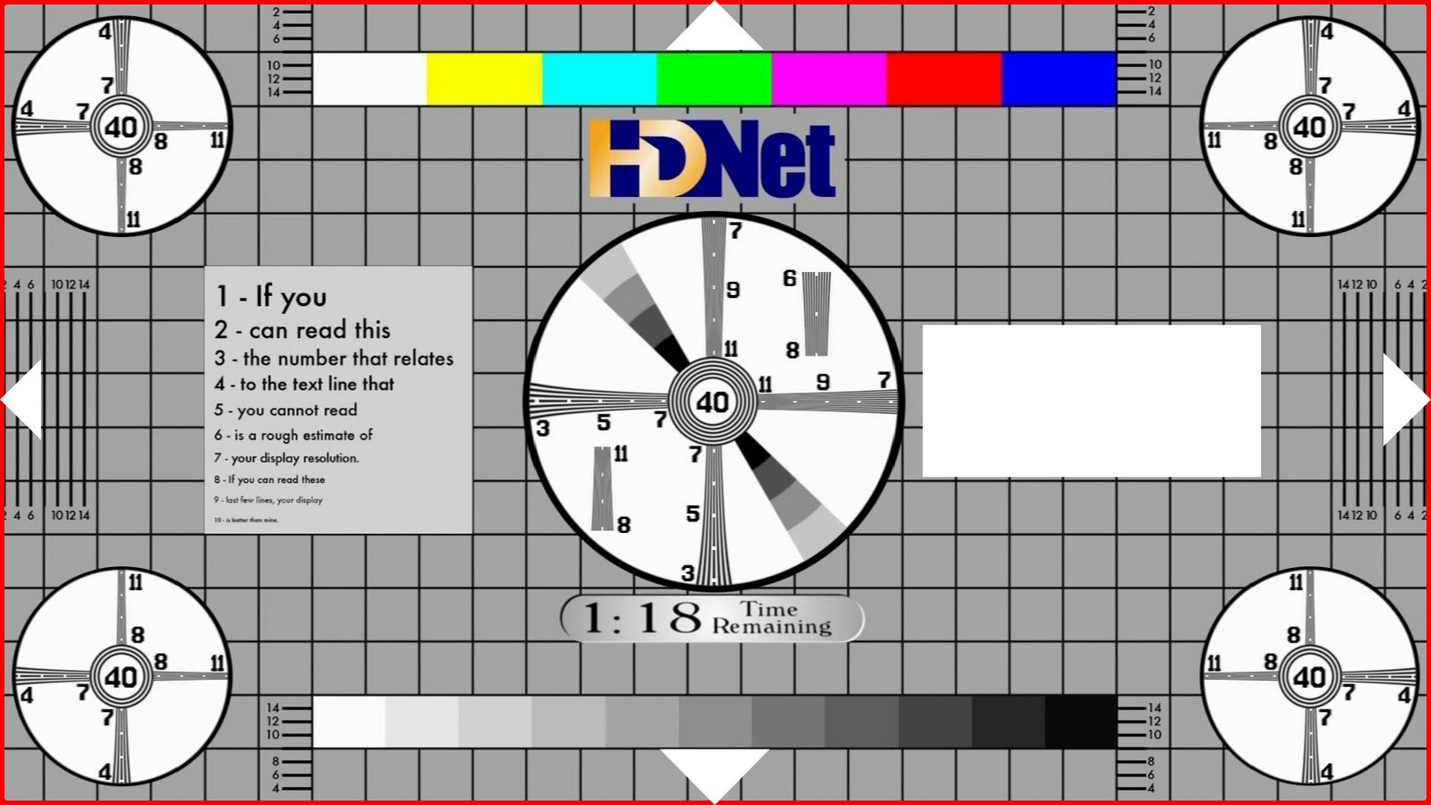 Emerging Pictures Satellite Information: Test Image