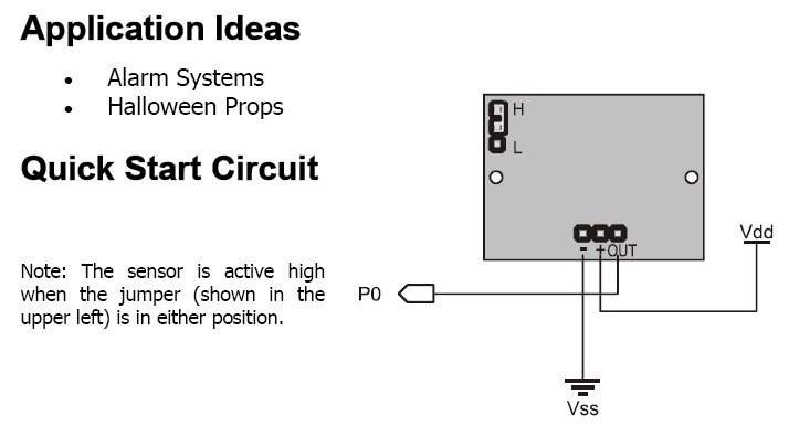 Antipasto Hardware Blog Arduino With Radio Shack Parallax Motion Sensor
