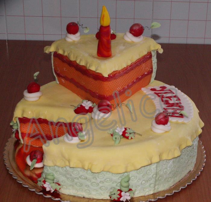 Emozioni in torte- Le torte di Angelica: Una fetta di torta