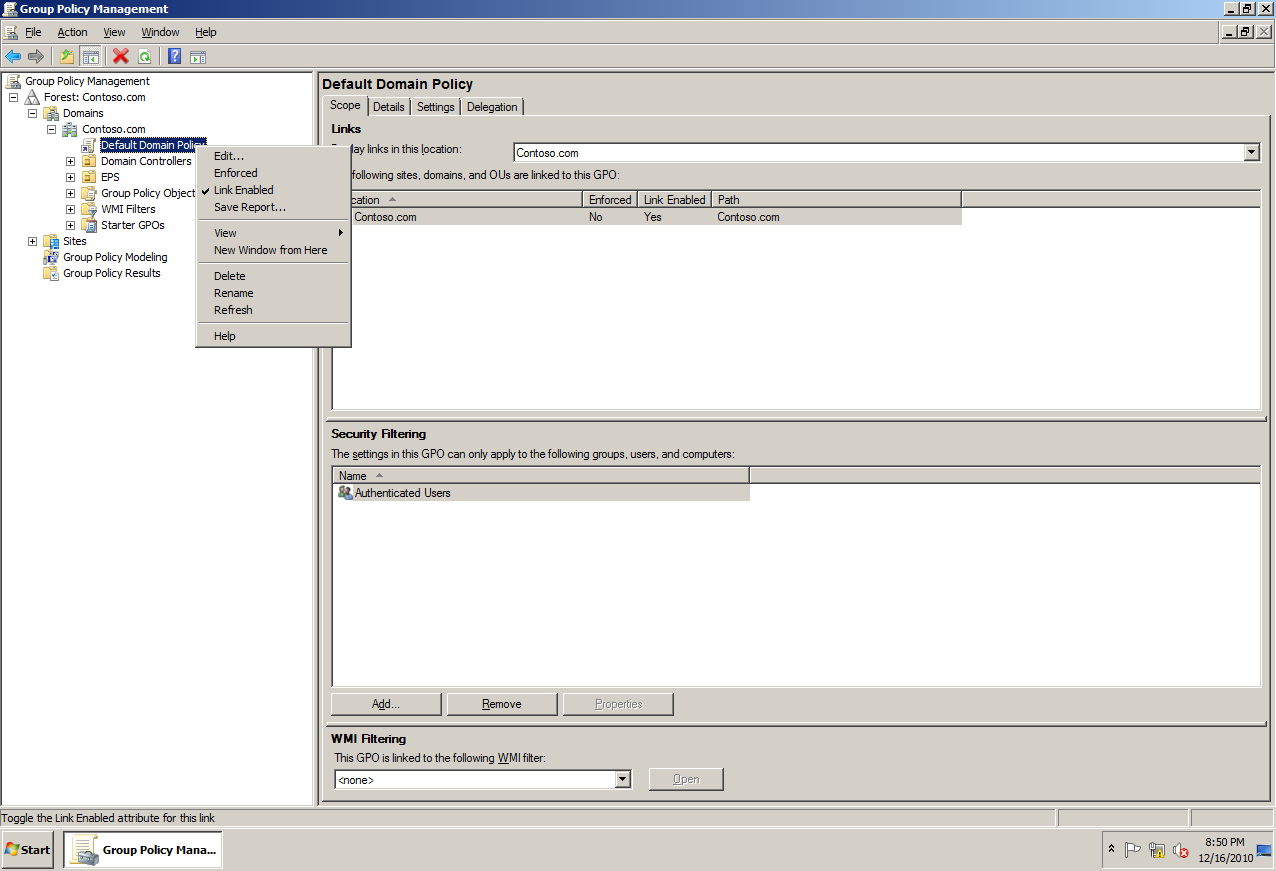 AD Shot Gyan: GPMC - Group Policy Management Console