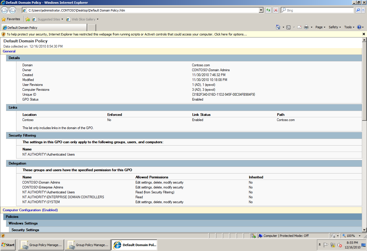 AD Shot Gyan: GPMC - Group Policy Management Console