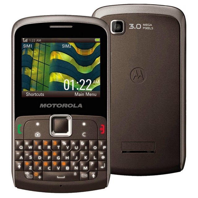 Motorola EX115, Handphone Dual On dari Motorola