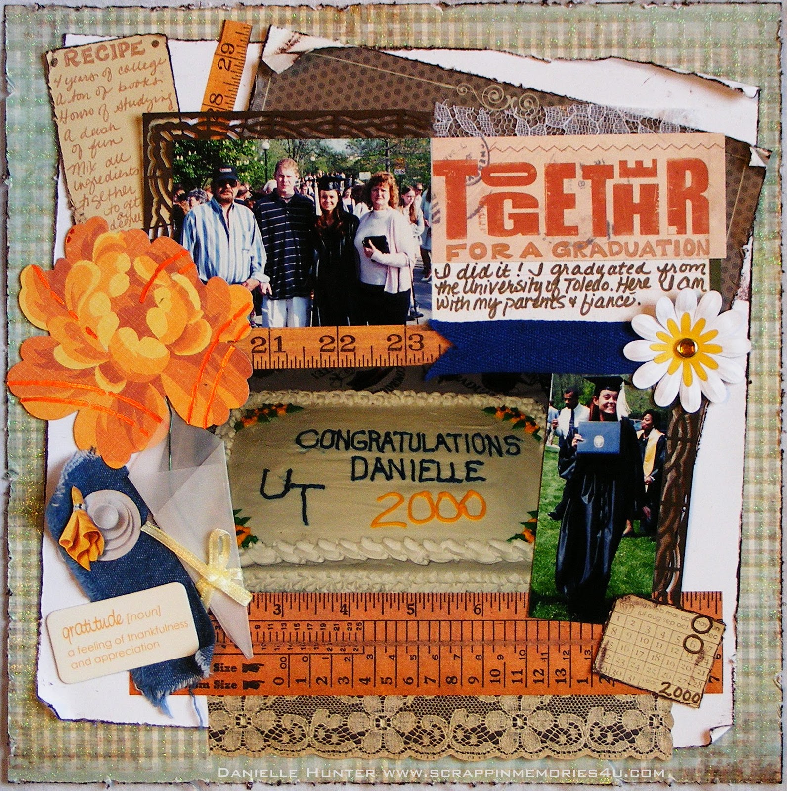 Snap & Scrap: A Scrapbook Challenge: Celebrating Graduation
