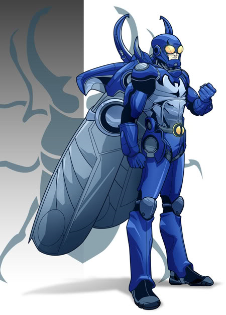Charlton vs Mighty MLJ: Blue Beetle Redesign from Project Rooftop