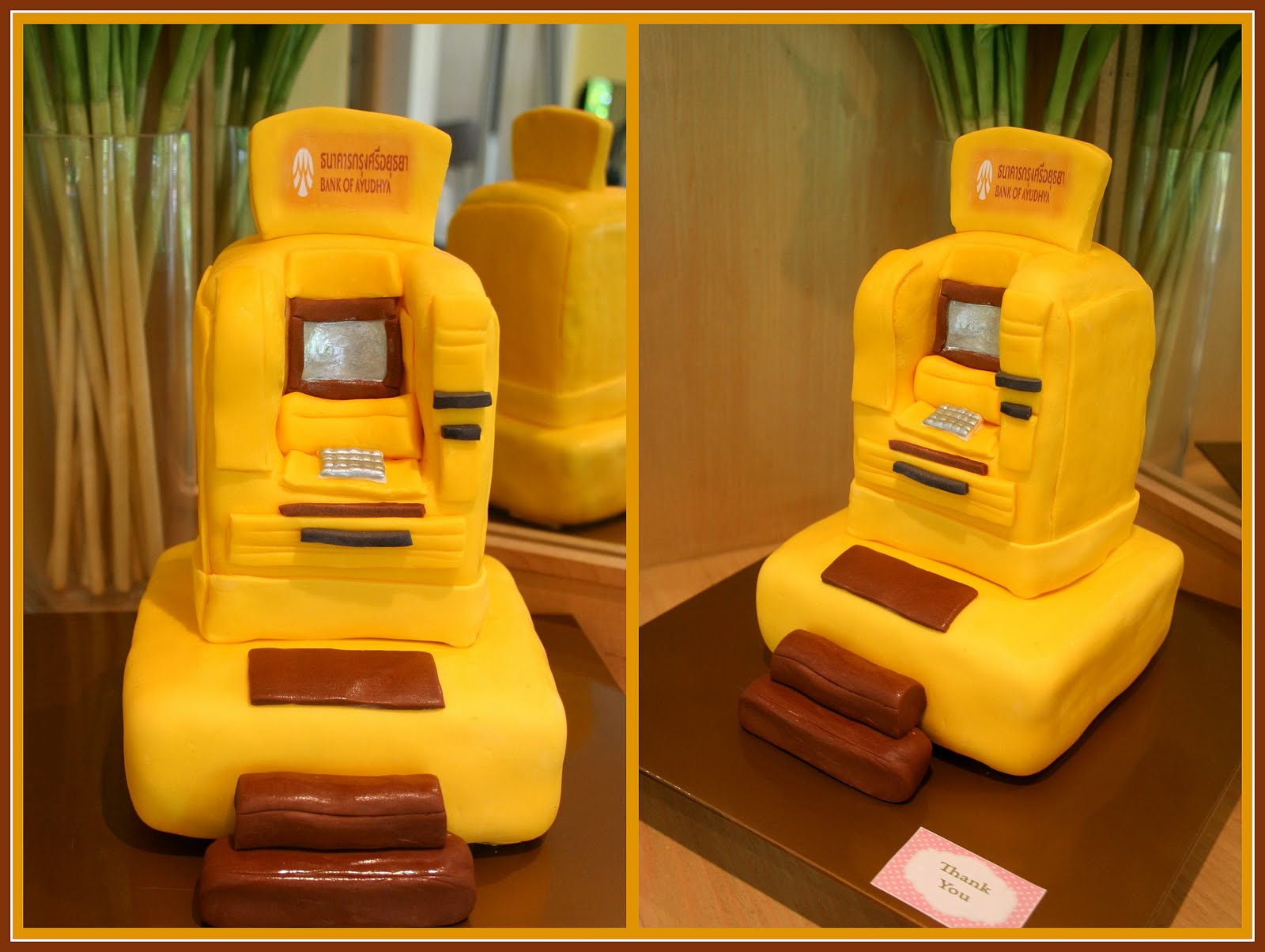 Fin-ish Me Cupcakes: ATM Machine Cake