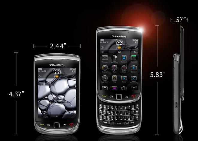 classical cell phone: latest blackberry torch