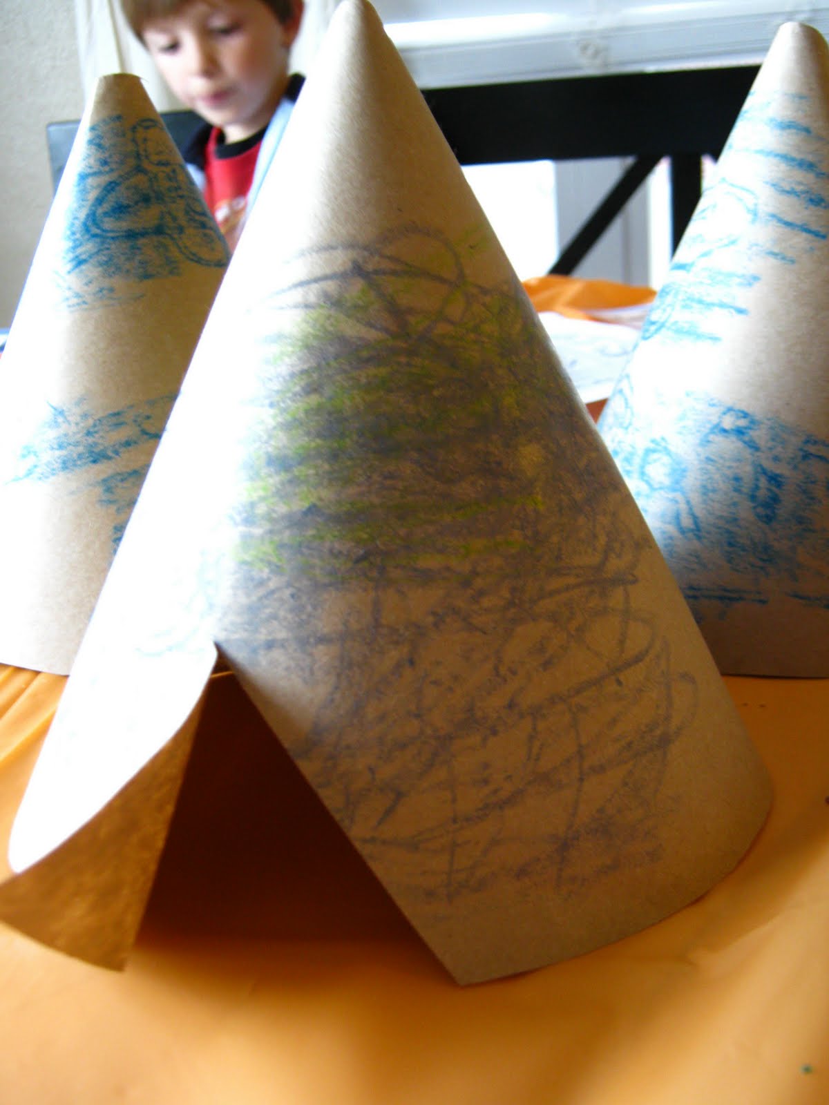 kid craft {tepee party}