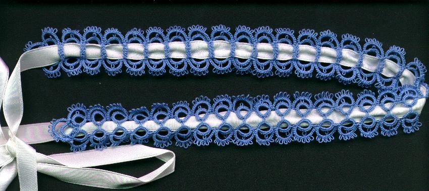 gina's Stylized Stitching: "Tatting" on the embroidery machine