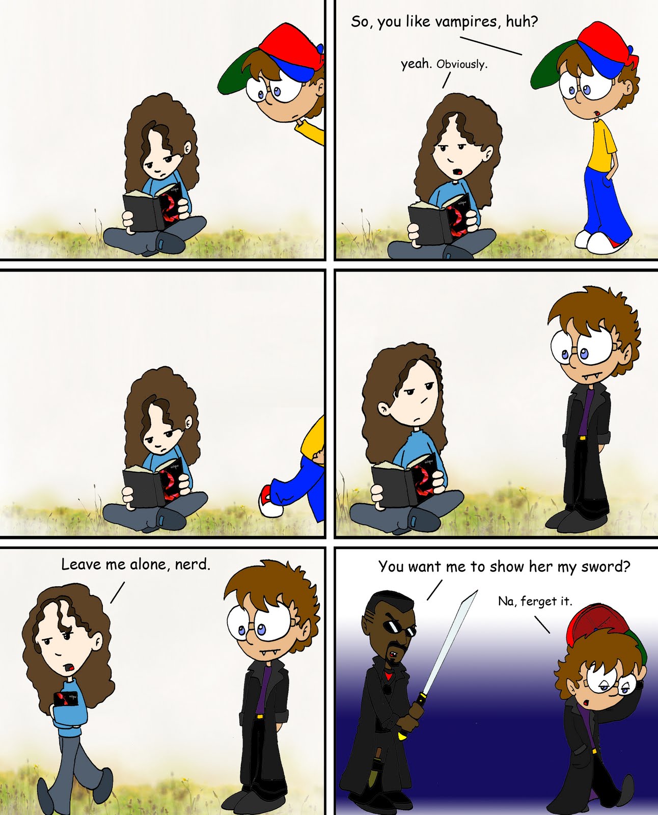 T.C. De Witt - the cartoons: Twilight - Eclipse