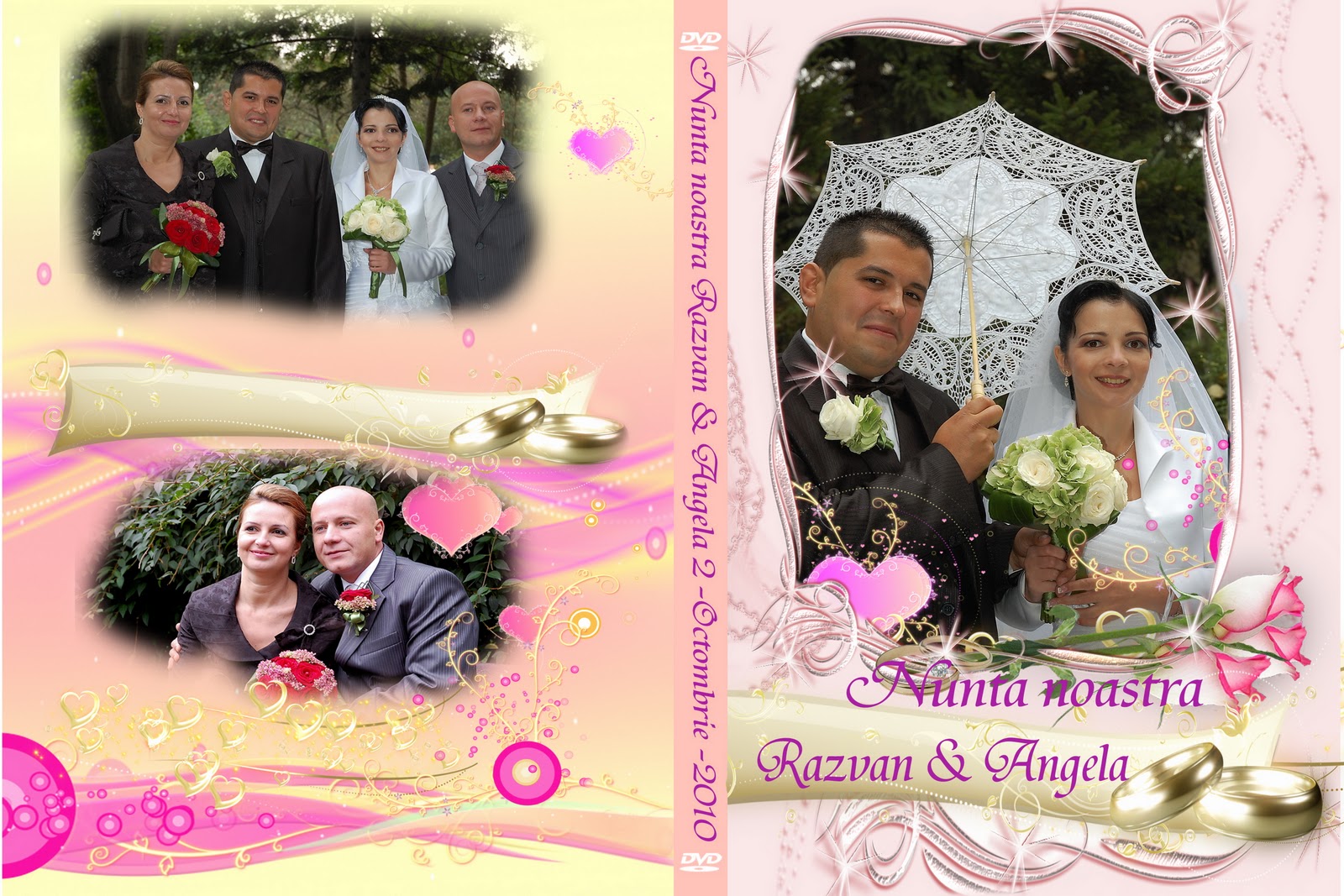 CARP RADU PHOTOGRAPHY: COPERTE DVD NUNTI BOTEZURI ETC.