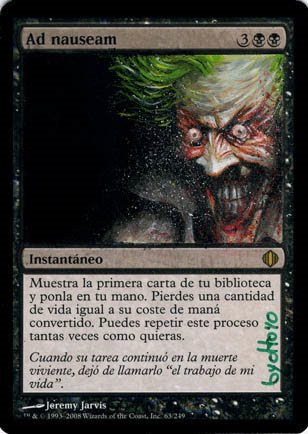 Otto comic: ALTERACIONES MTG