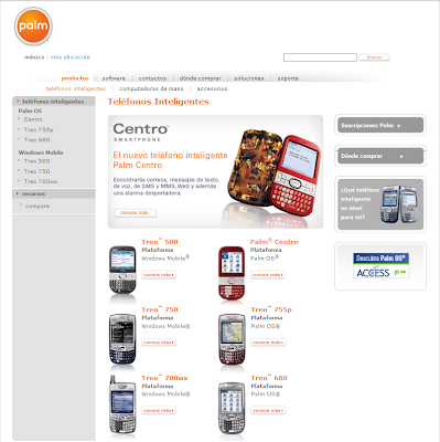 Palm Treo 500 en México, ¡OFICIALMENTE! - PasionMovil