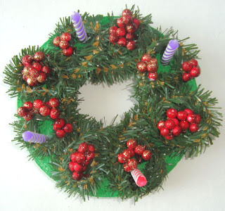 The Society of Sts. Peter and Andrew: Advent Wreath Craft for Catholic Kids