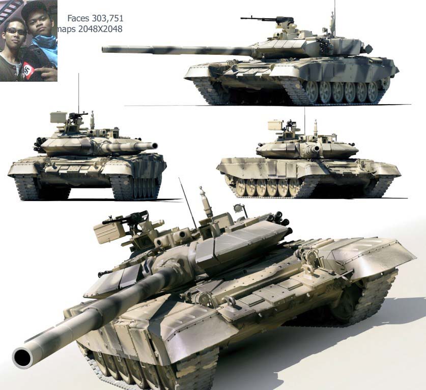 Alutsista : T-90 MAIN BATTLE TANK