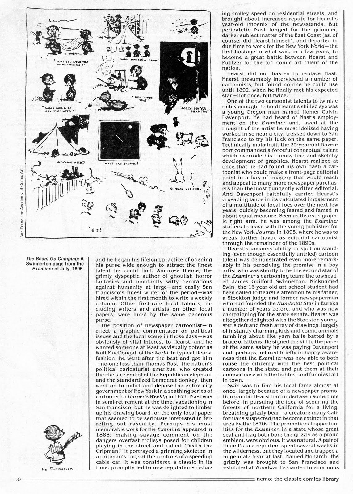 Inside Jeff Overturf's Head: Nemo number 2: Comics Appreciation with ...