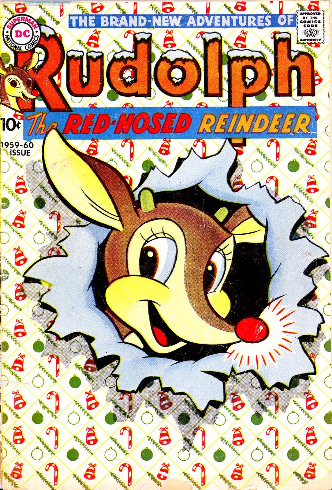 Inside Jeff Overturf's Head: "Rudolph" the DC Comics Reindeer - 1959