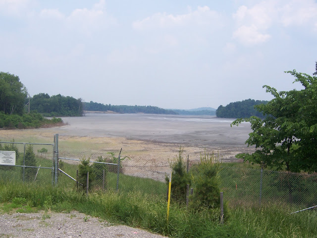 Little Blue Run Lake a couple years ago, about 50 miles from downtown ...