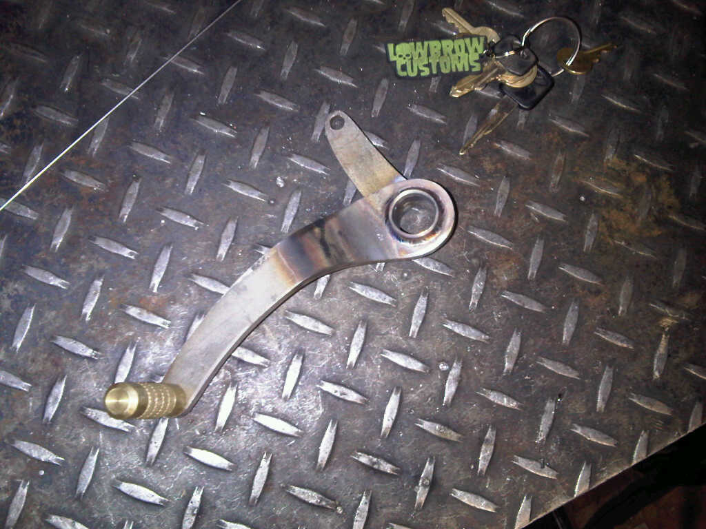 Elswick Cycles: Custom XS650 foot controls