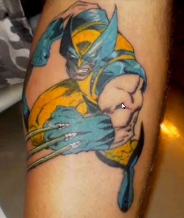Design Tattoo Wolverine