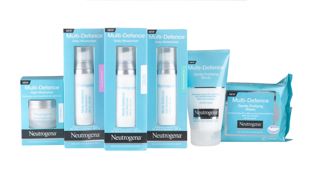 EyeCandy Make-Up & Beauty Blog: New Neutrogena Multi-Defence Range