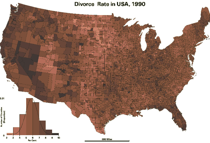 Mikala's Maps: Classed Choropleth Map