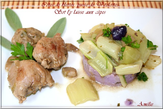 LA TABLE LORRAINE D'AMELIE: CÔTES DE BLETTES _1)Au coulis de tomates, 2 ...