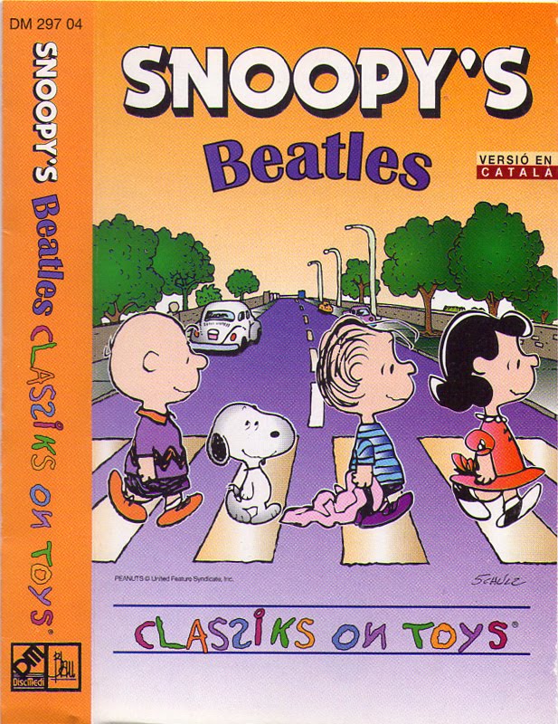 agggggnes: Snoopy's Beatles CLASSIKS ON TOYS