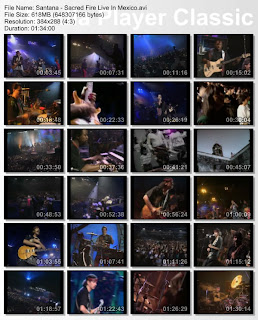 Concertos do Farroba: Carlos Santana - Sacred Fire: Live In Mexico (1995)