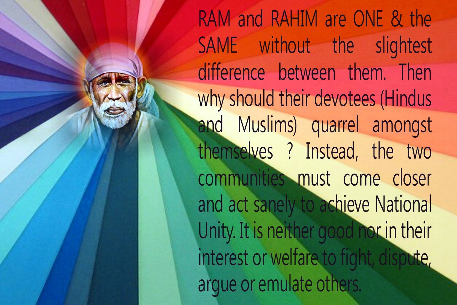 The path Of Devotion | Sai Baba Says |Shirdi Sai Baba daily quote | Sai ...