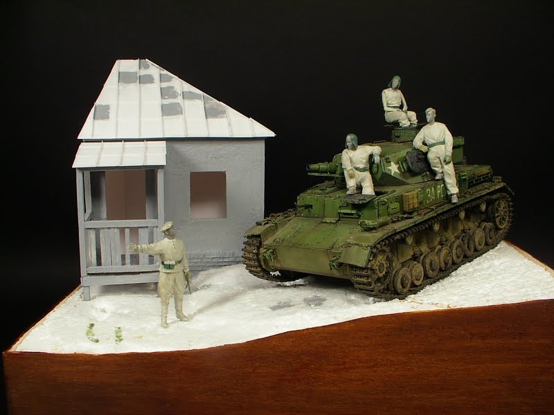 Soviet Pz IV E - Diorama, # 2 | planetFigure | Miniatures