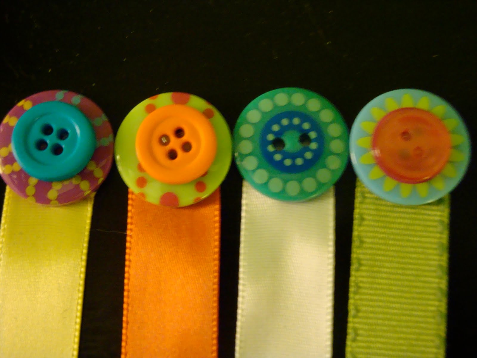 simply made with love: Ribbon Bookmarks