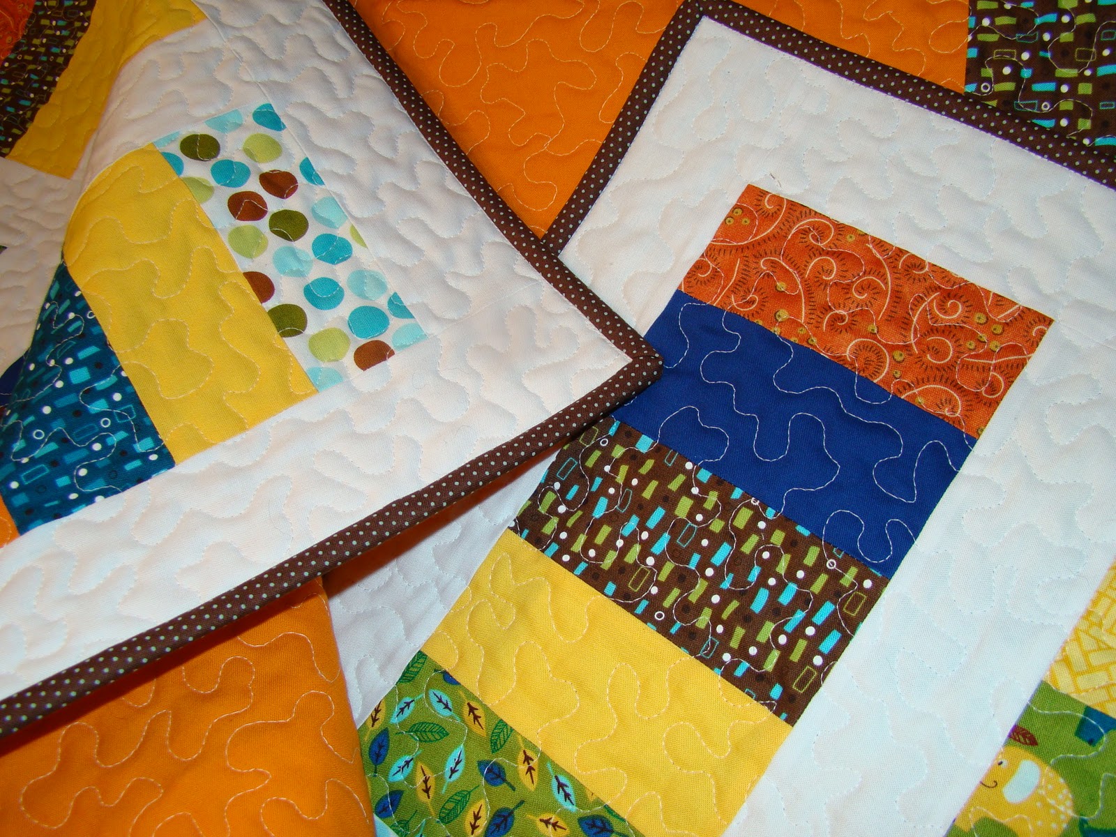 SewCraftyJess: Completed Mini Stacked Coins Quilt