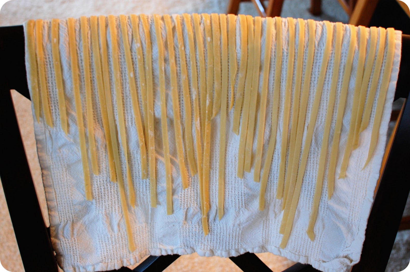 33 Shades of Green: Making Homemade Pasta and a Recipe