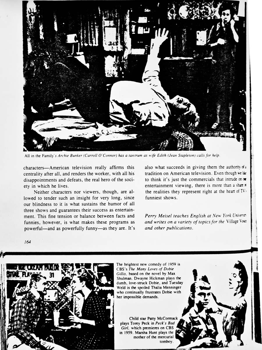 Perry Meisel: The Kramdens, the Bunkers, and the Flintstones