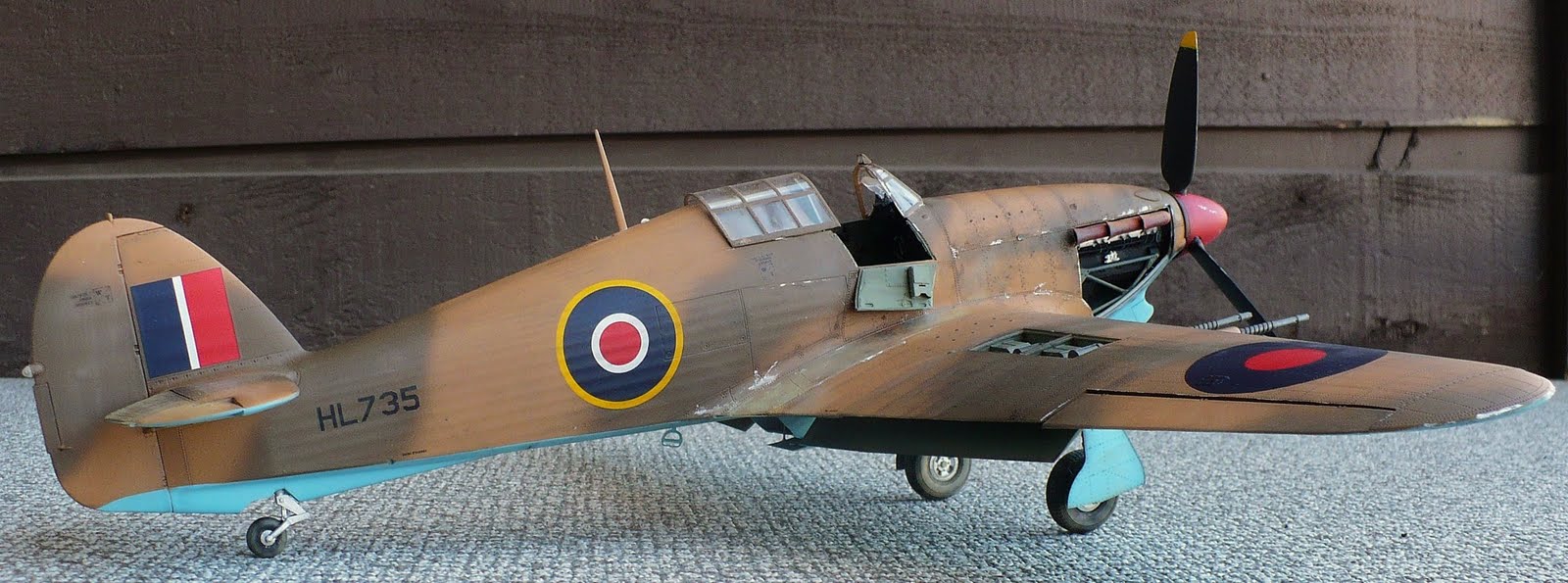 The Great Canadian Model Builders Web Page!: Hurricane MK II C Trop