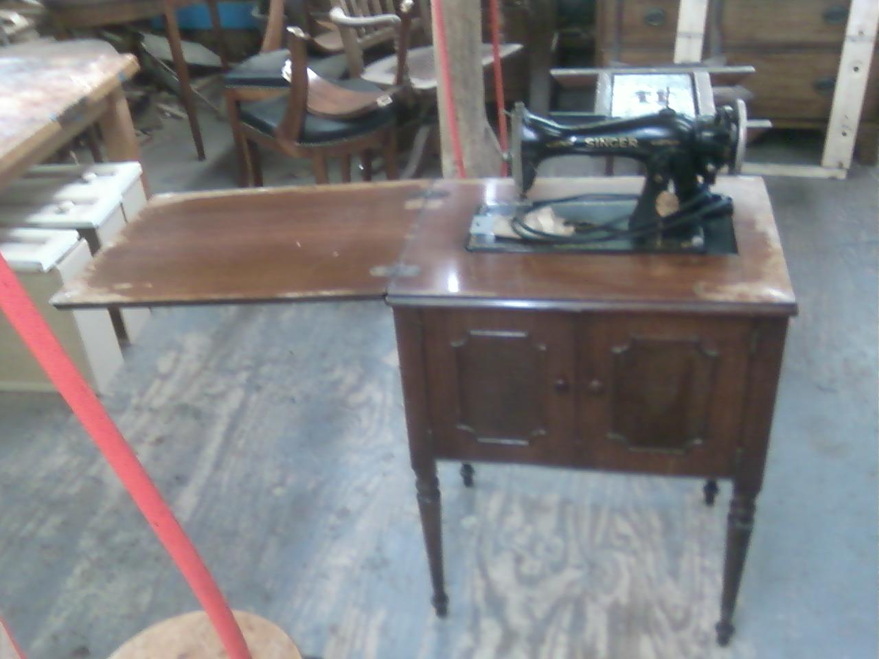 John Mark Power, Antiques Conservator: Singer Sewing Machine with ...