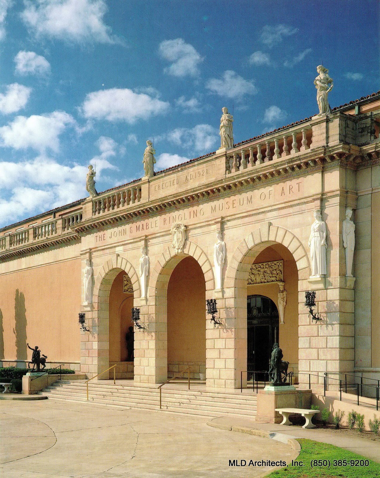 MLD Architects, Inc.: John and Mable Ringling Museum, Sarasota Florida