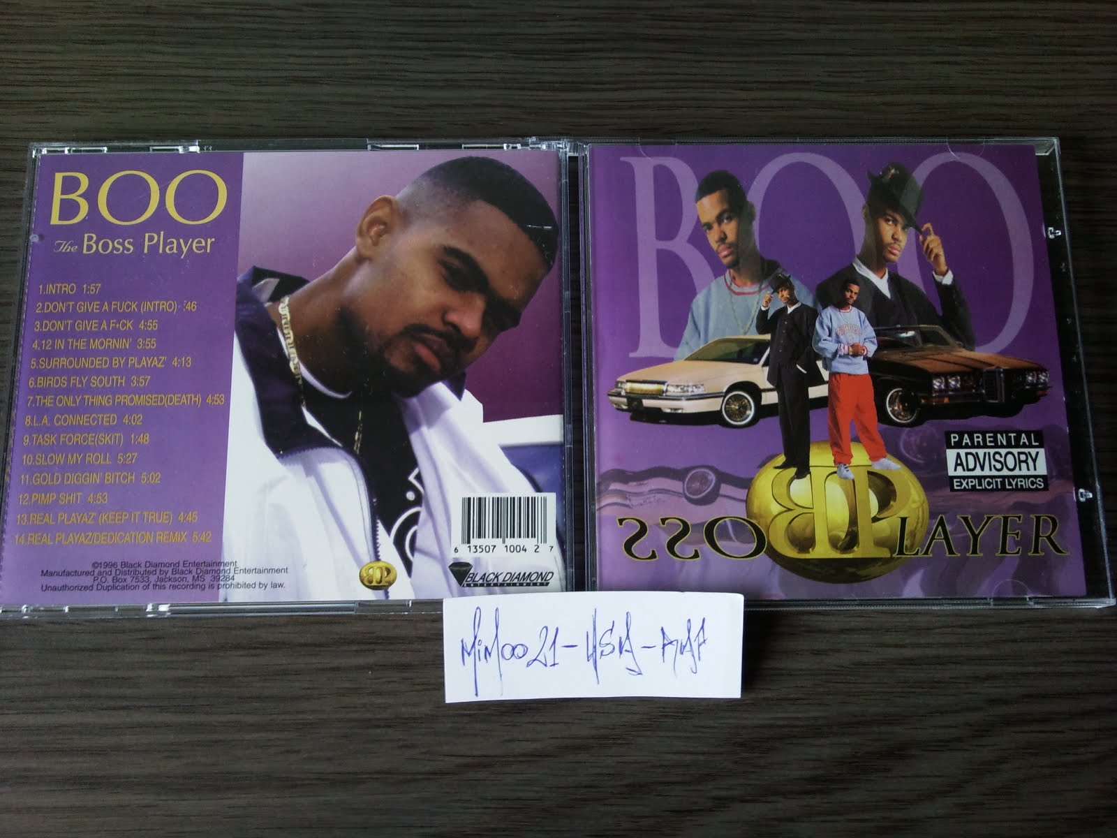 mimoo21-only-usa-rap: BOO - " The Boss Player " (1996)