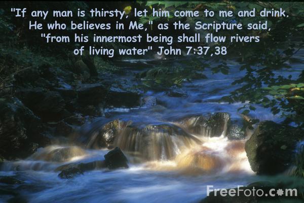 Devotions: Come to the River that NEVER runs dry!