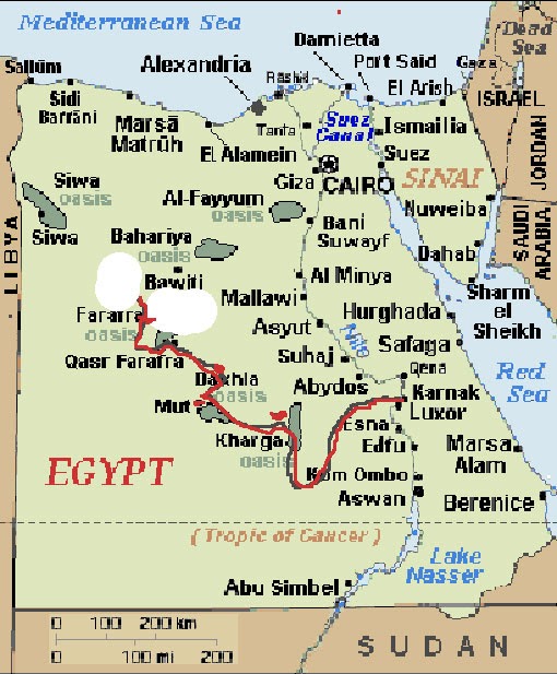 travels of a welshman: A trip to Egypt's white desert 2009