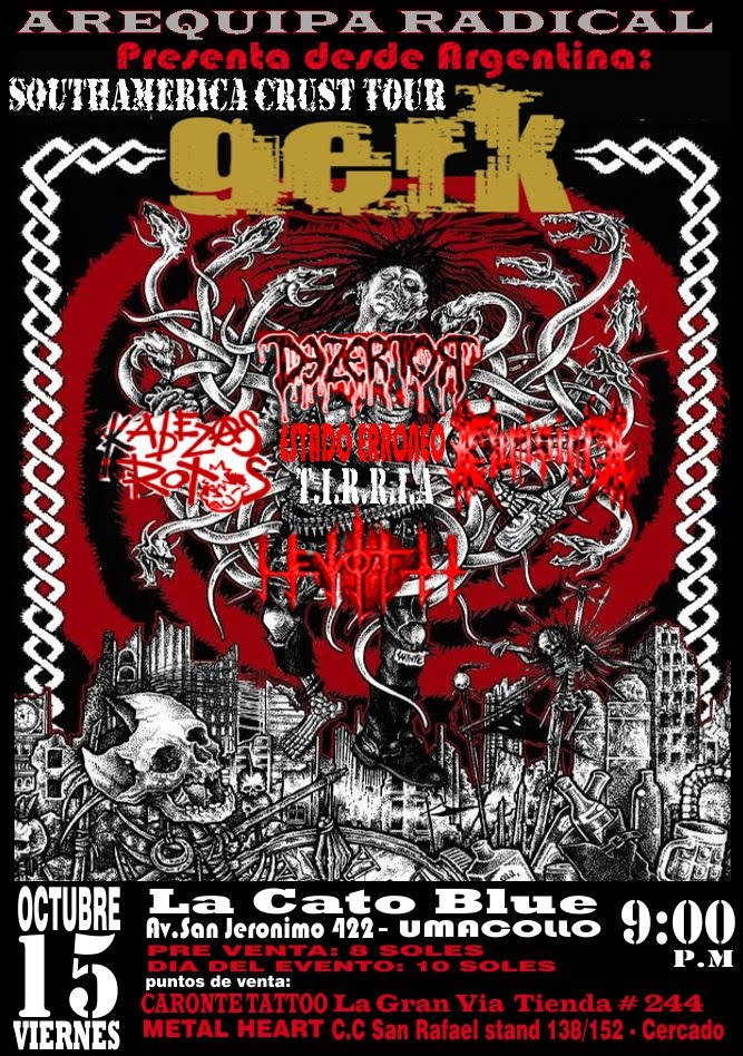 Live In Arequipa: GERK EN AREQUIPA