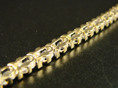 new_york_jewels: 14K LADIES DIAMOND BANGLE TENNIS XOXO BRACELET 1.0 CT