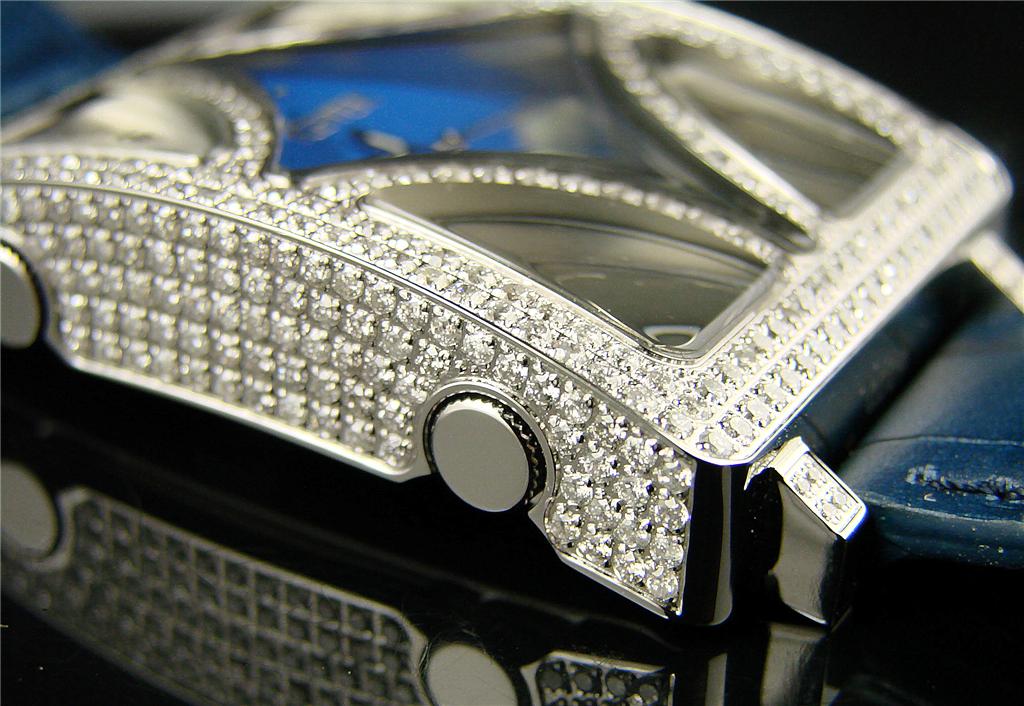new_york_jewels: ICE TEK 7.5 CT QUINTEMPO II /JACOB BENNY DIAMOND WATCH
