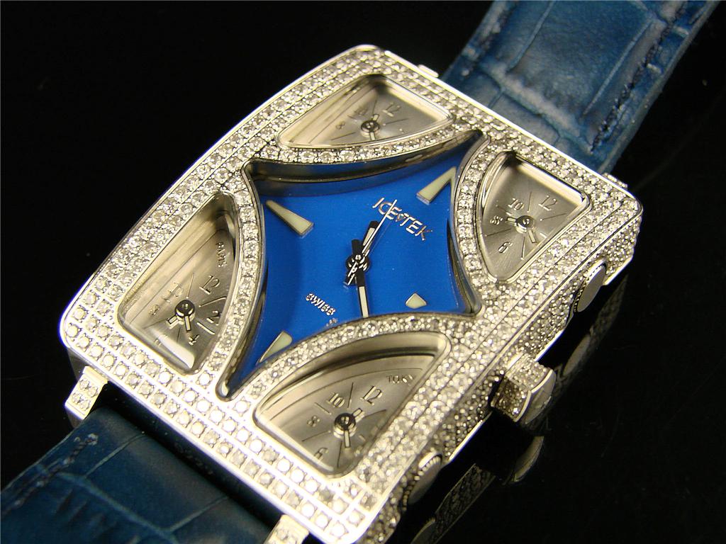new_york_jewels: ICE TEK 7.5 CT QUINTEMPO II /JACOB BENNY DIAMOND WATCH