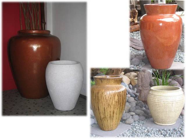 Full House Gallery: Exotic hand made imported pots and vases