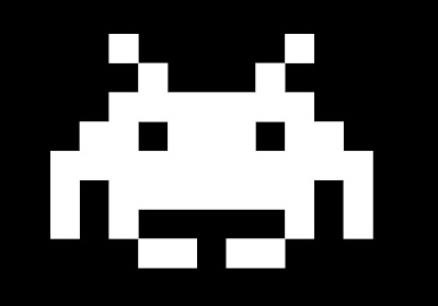 Type A Ramblings: DIY - Space Invader Pillow