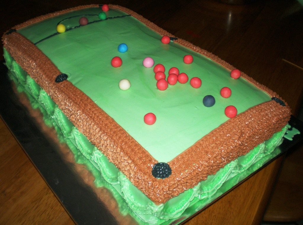 sugar4sugar: Snooker cake